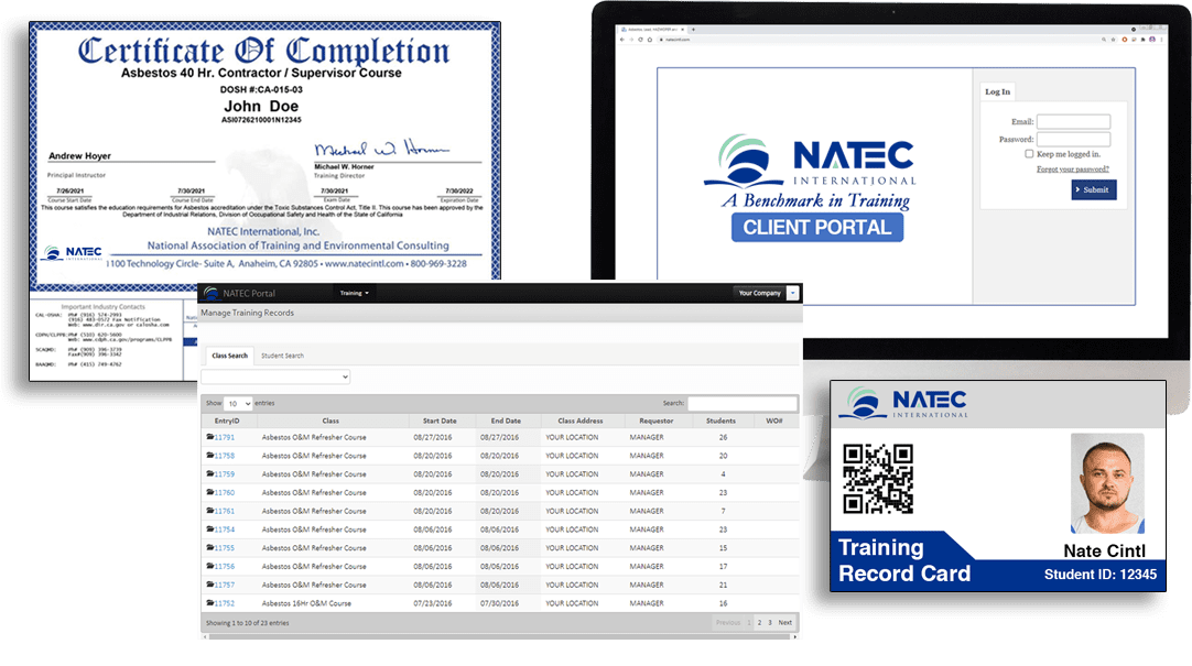 Student Training Records - NATEC International